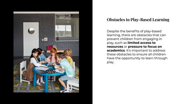 Playful Learning Environments in 1 month | PPT