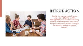 Conflict Management Strategies | PDF