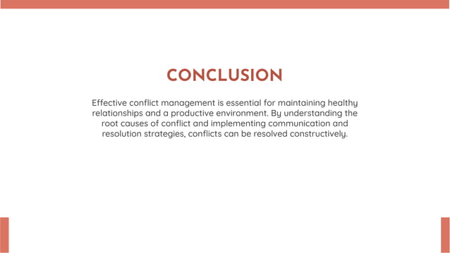 Conflict Management Strategies | PDF