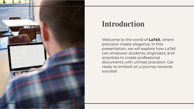 LaTeX for Students, Engineers, and Scientists | PPT