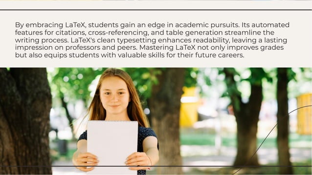 LaTeX for Students, Engineers, and Scientists | PPT