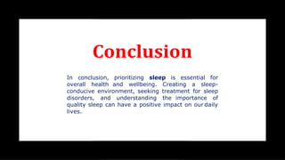 The art of rest- : Exploring sleep related wellness | PDF