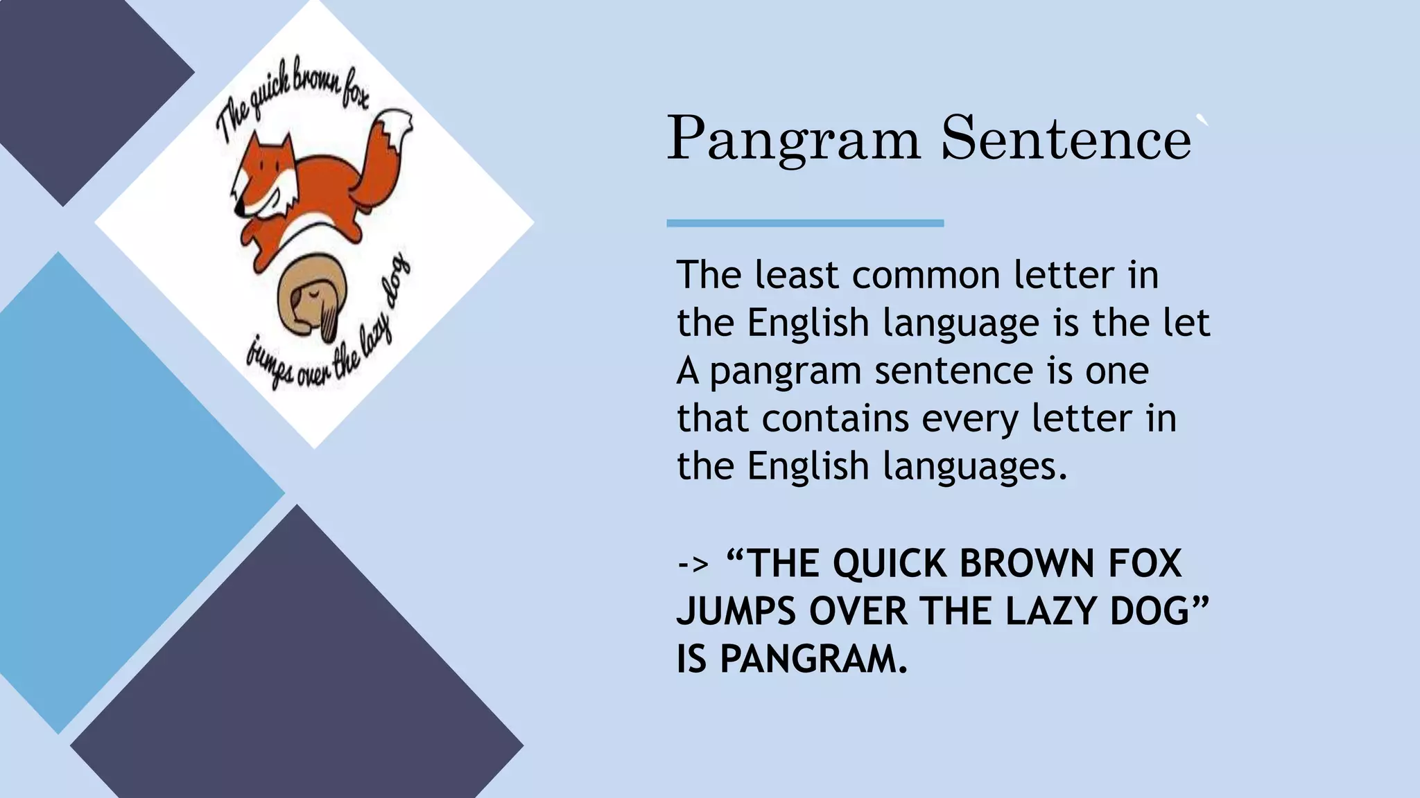 some fact about english language | PPTX