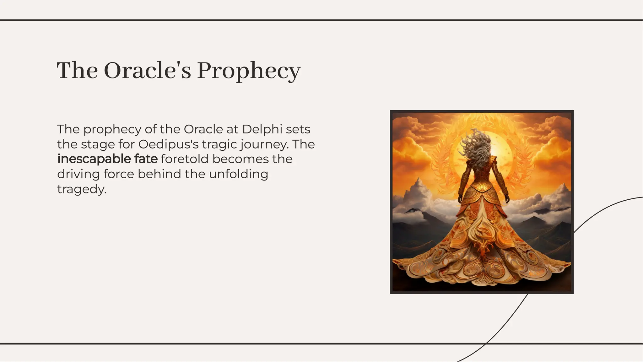 The tragic hero of Oedipus rex by Sophocles analysis | PPT | Free Download