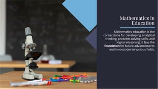 Power of Mathematics exploring it's role in the modern world | PDF