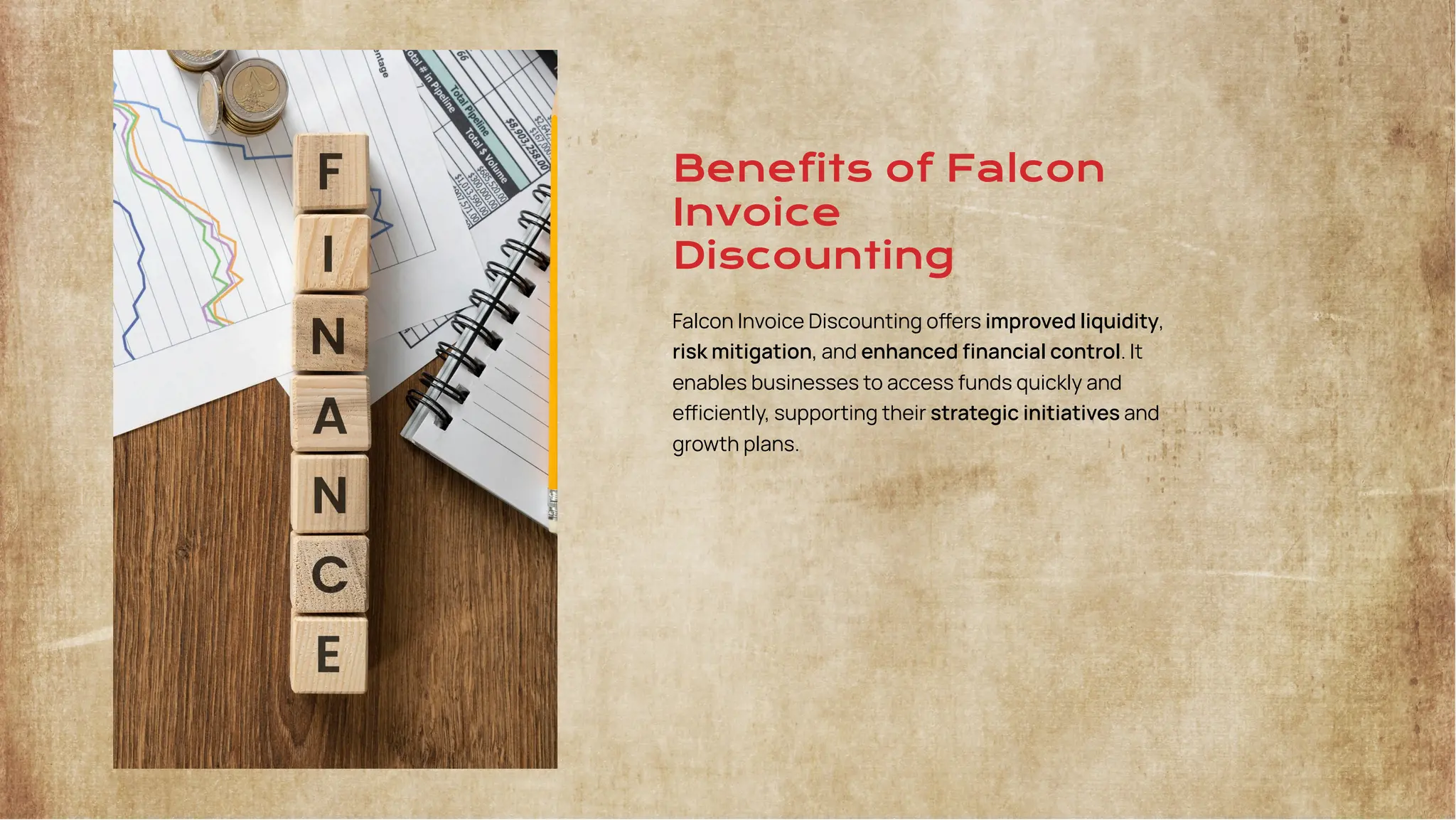 The Advantages of Choosing Falcon Invoice Discounting | PPT