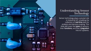 Industrial IOT:Sensing & ActuationIntroduction to Industry 4.0 and ...