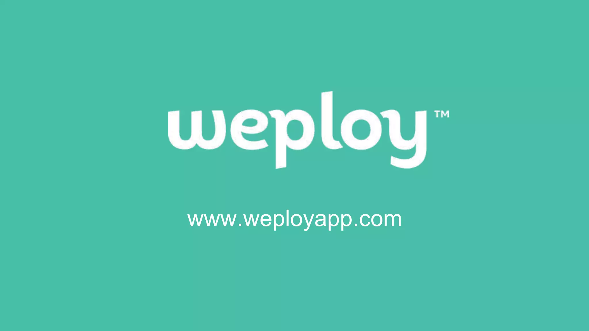 Weploy: On demand staffing solutions | PPTX