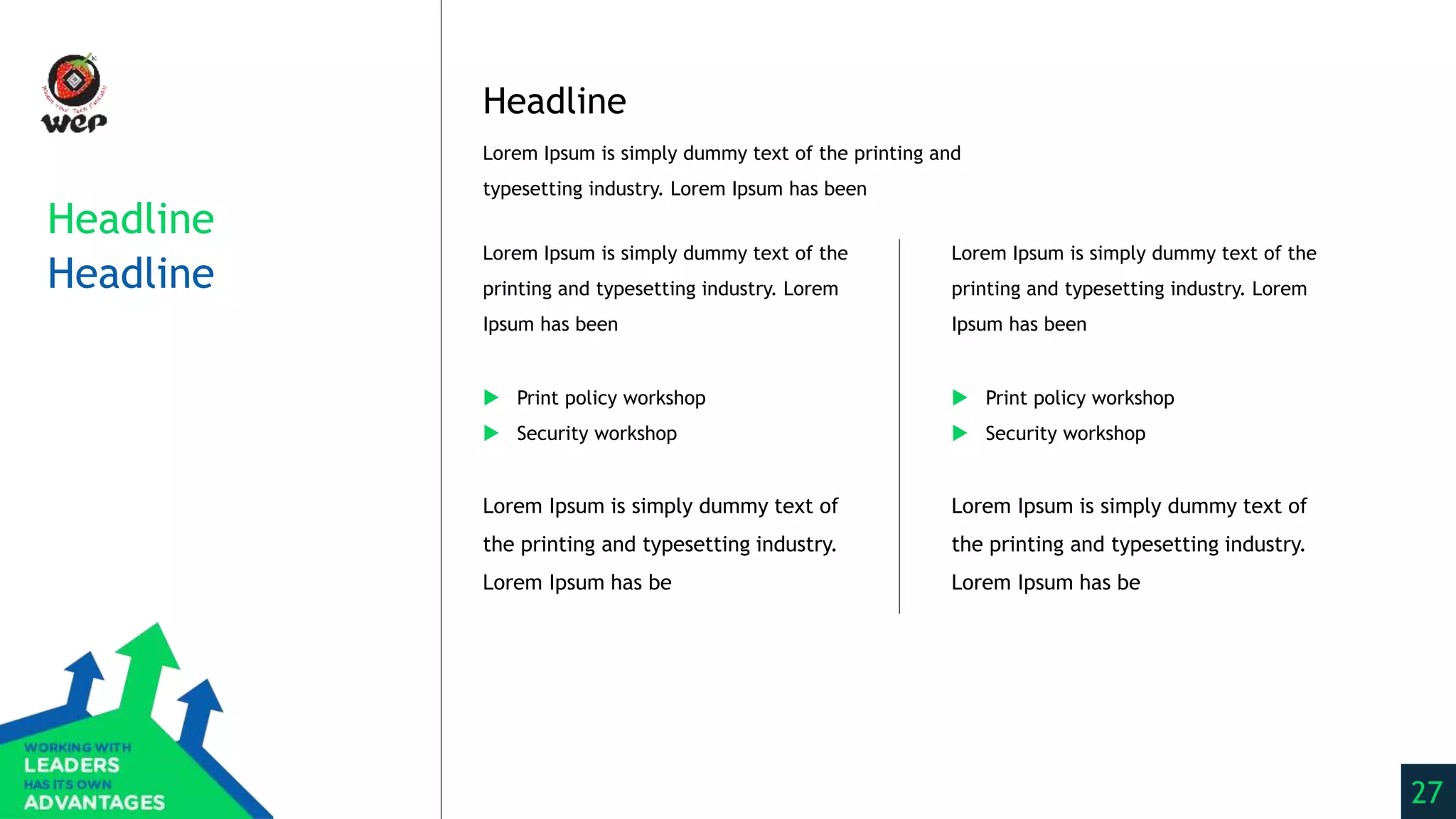 Modern Sleek Powerpoint design - Completely Editable | PPTX