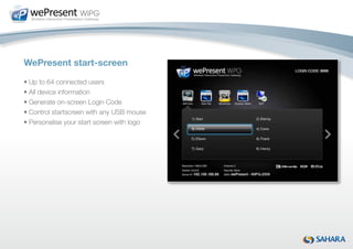 WePresent WiPG 1000 & 1500 | PDF