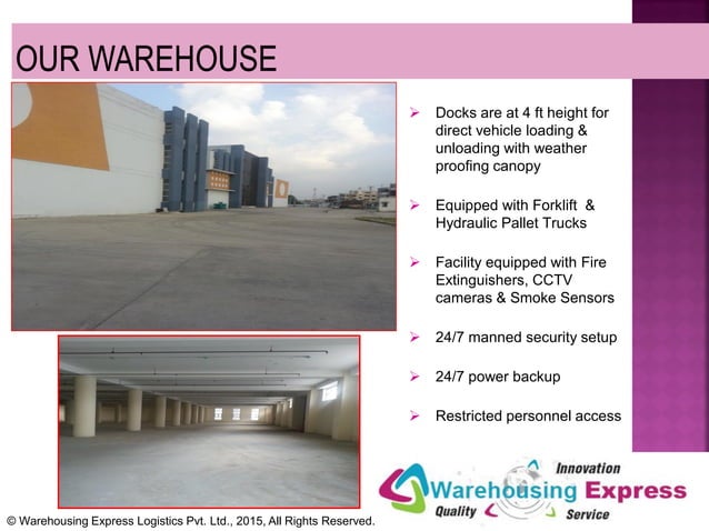Warehousing Express Logistics Pvt Ltd | PPT