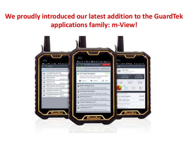 We proudly introduced our latest addition to the GuardTek application…