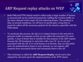 WEP/WPA attacks | PPTX