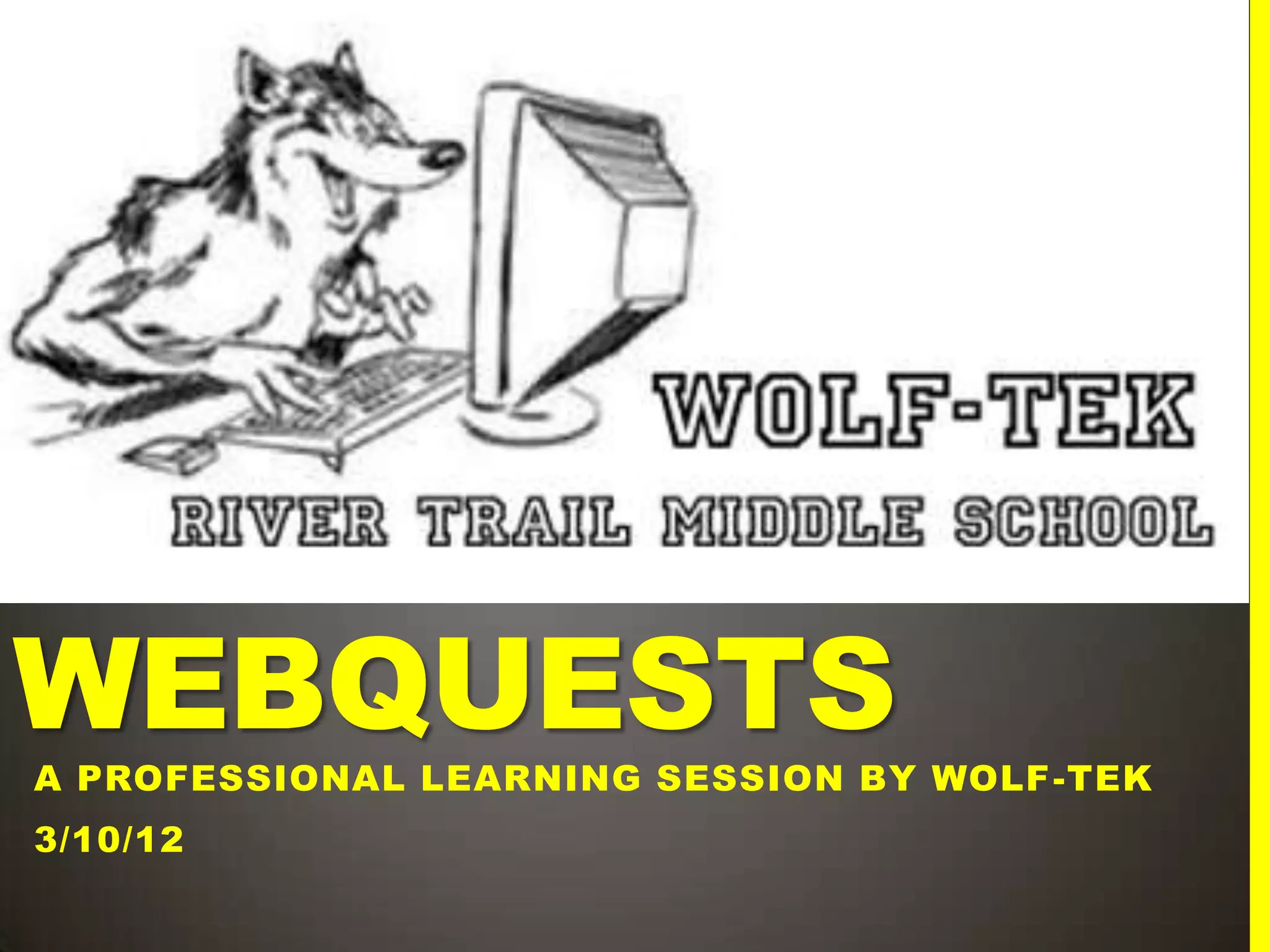 Wequest PD WolfTek | PPTX