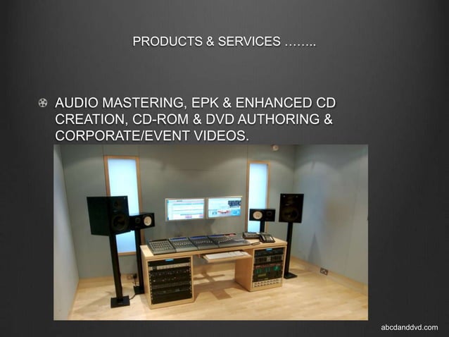 We're abcd & dvd ltd