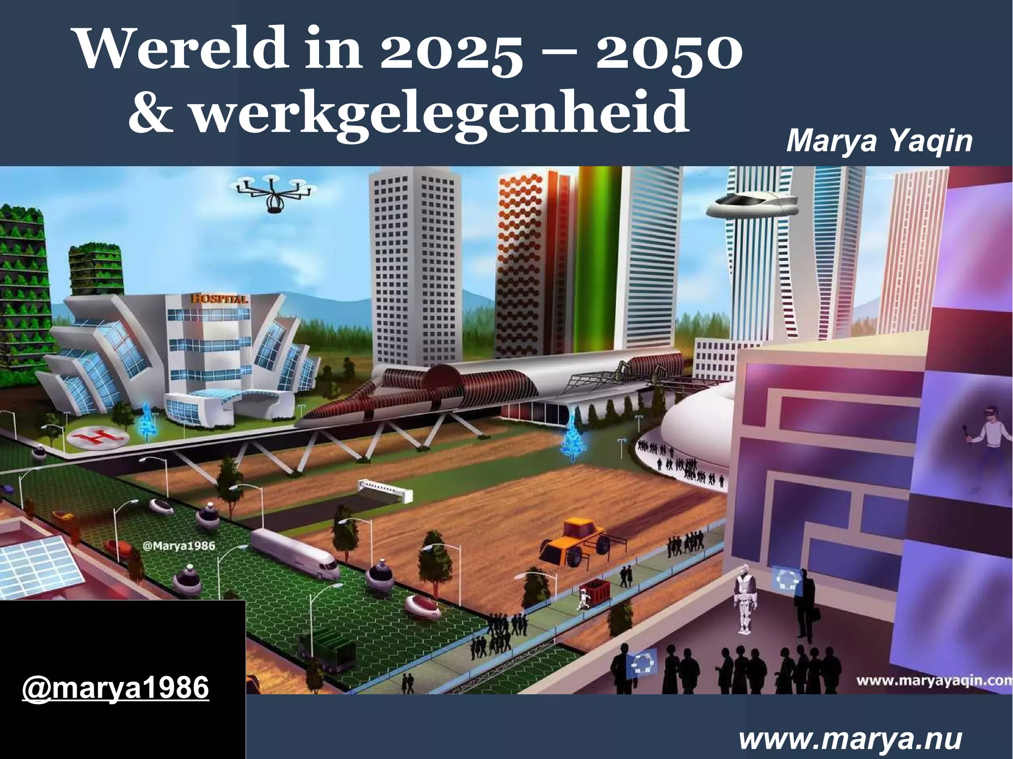 Wereld 2025-2050 & toekomst van werk | PPT