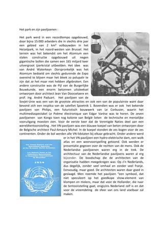 Wereldtentoonstellingen | PDF