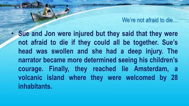 We're not afraid to die if we can all be together | PPTX