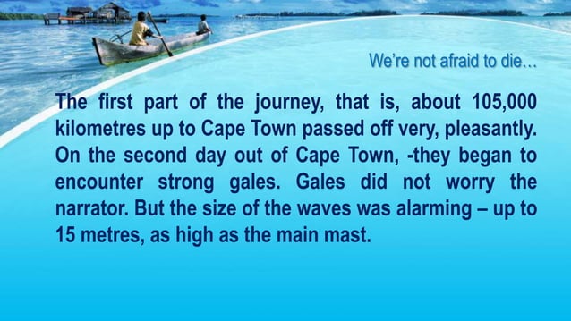 We're not afraid to die if we can all be together | PPTX