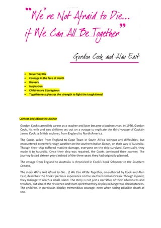 We’re Not Afraid to Die … If We Can All Be Together | PDF ...