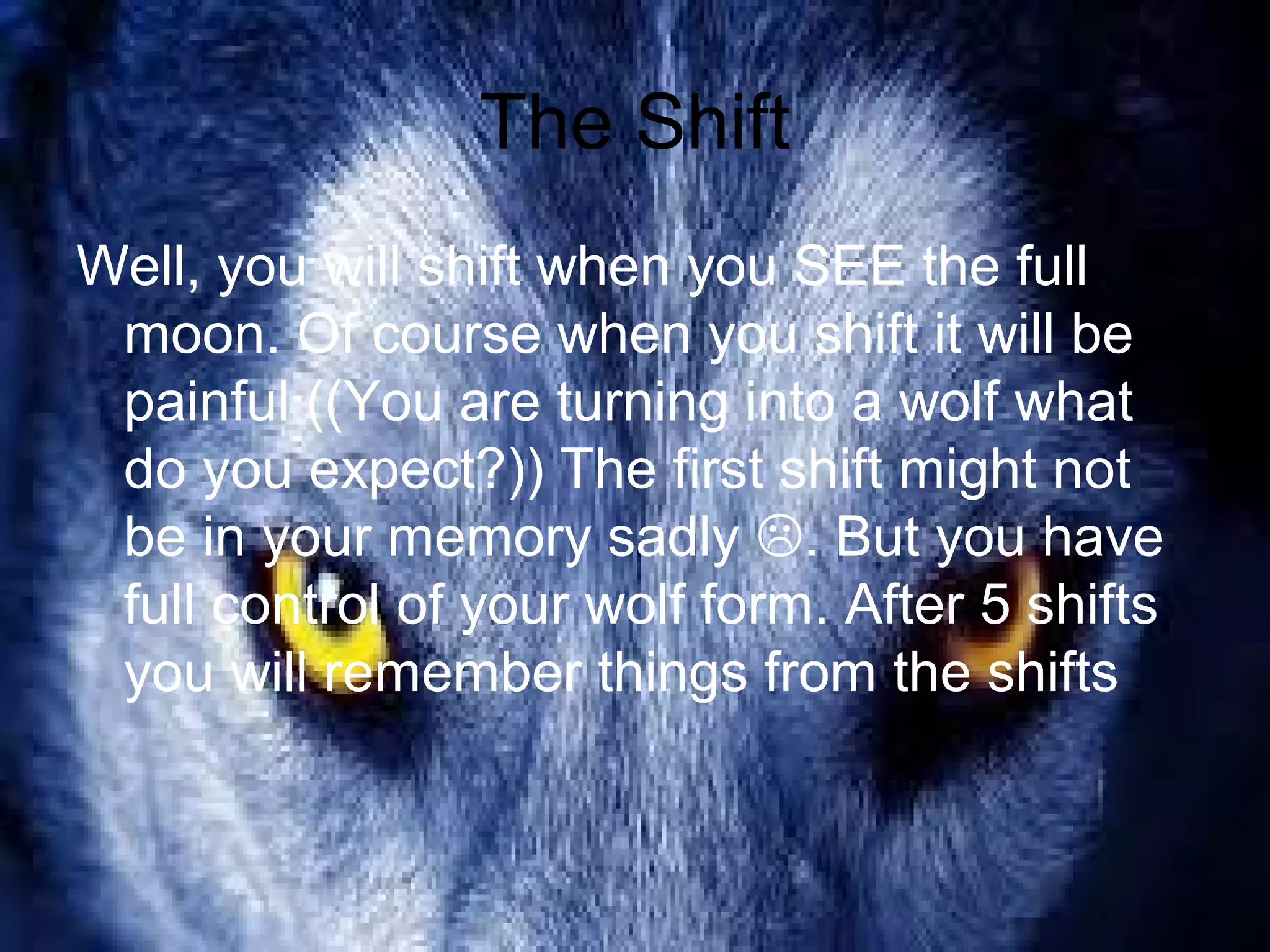 Werewolf spell | PPT
