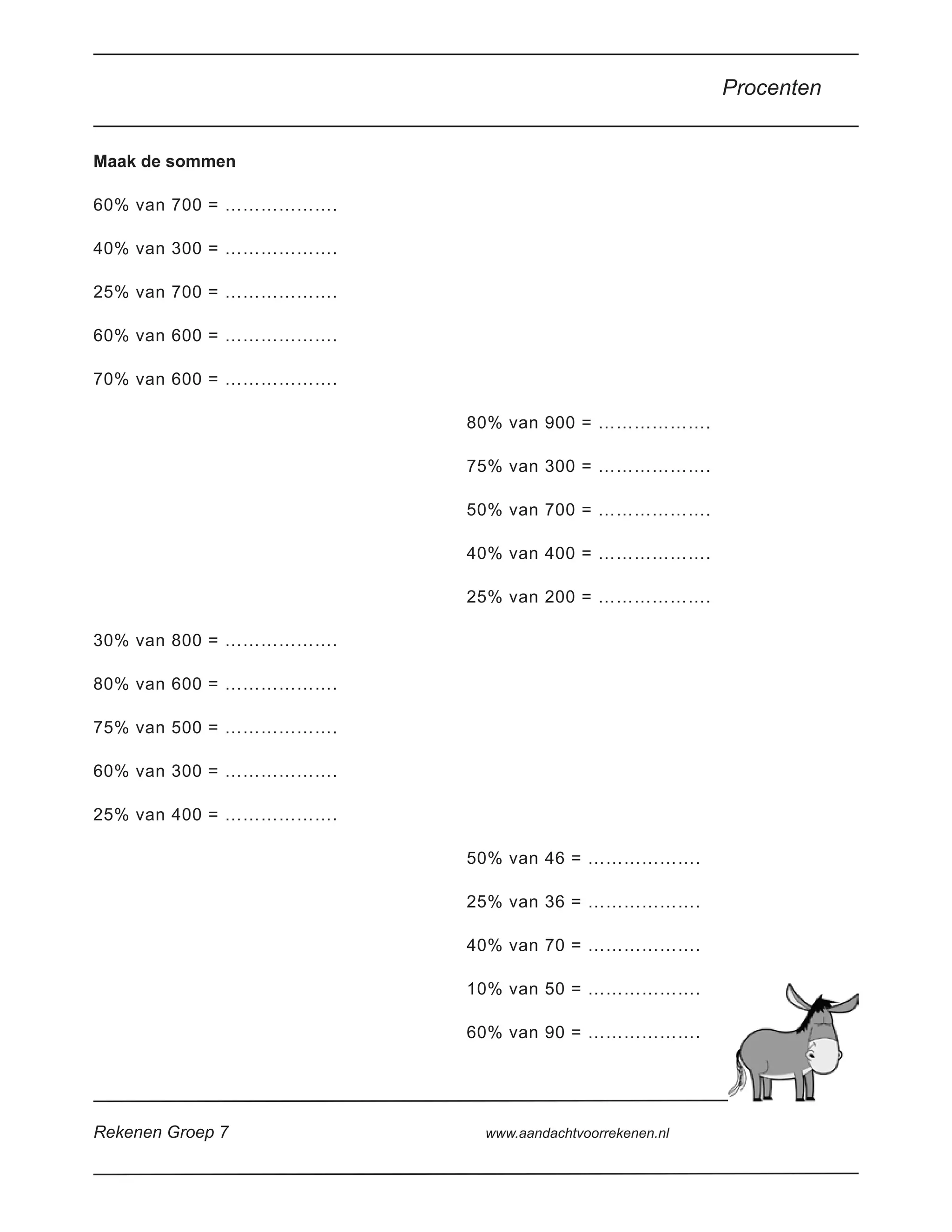 Werkbladen groep7 | PDF