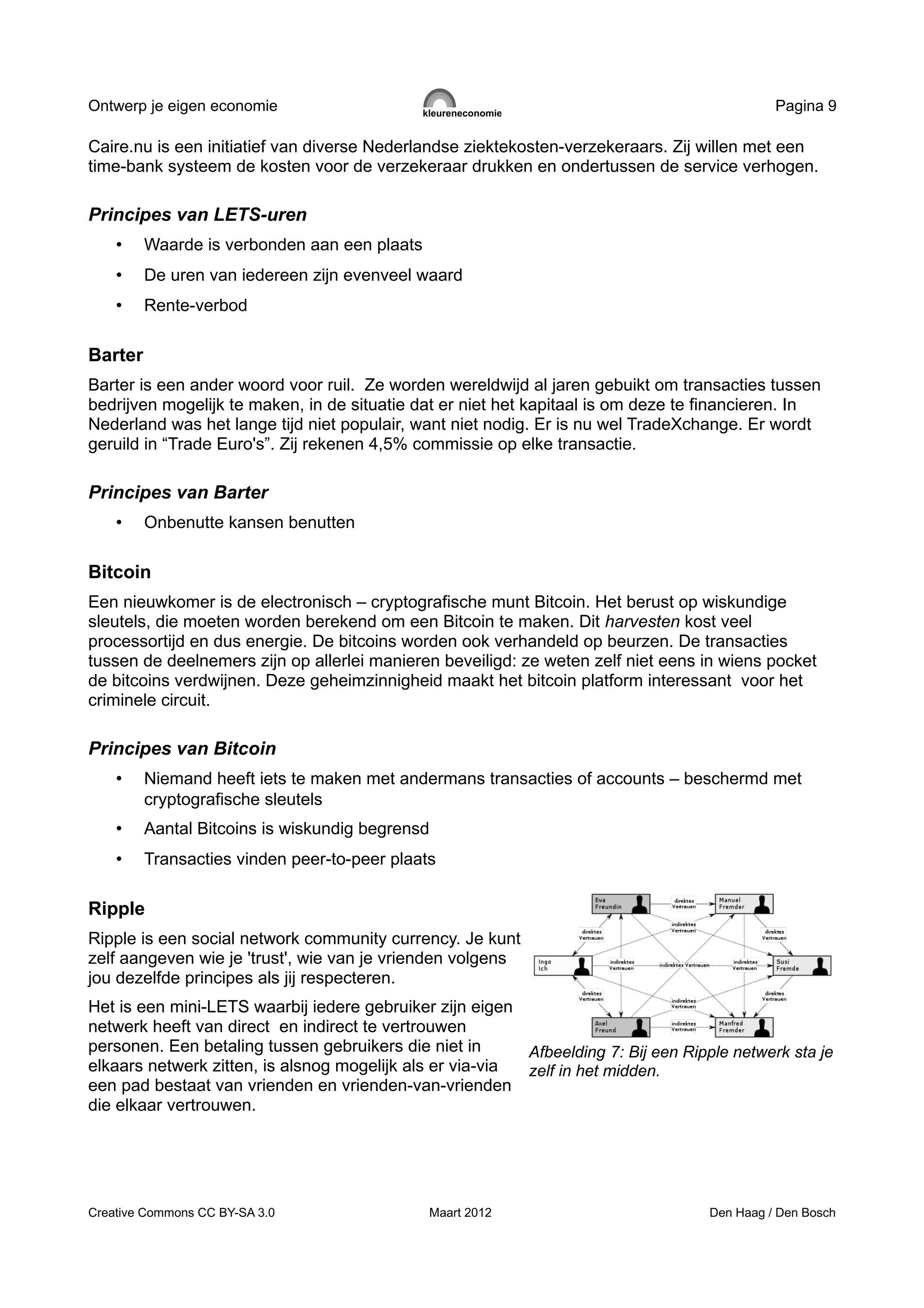 Werkbladen ontwerp-je-eigen-economie | PDF