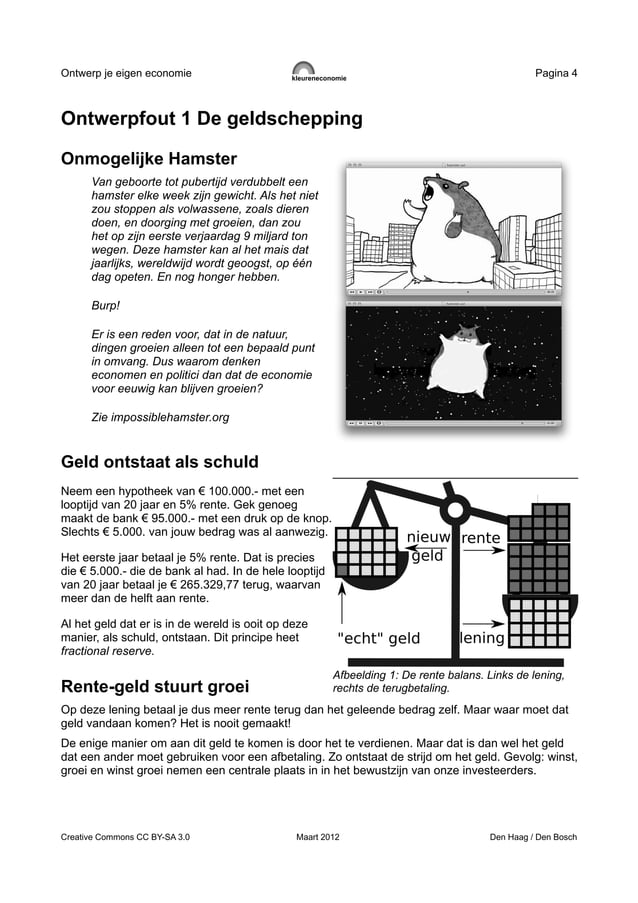 Werkbladen ontwerp-je-eigen-economie | PDF