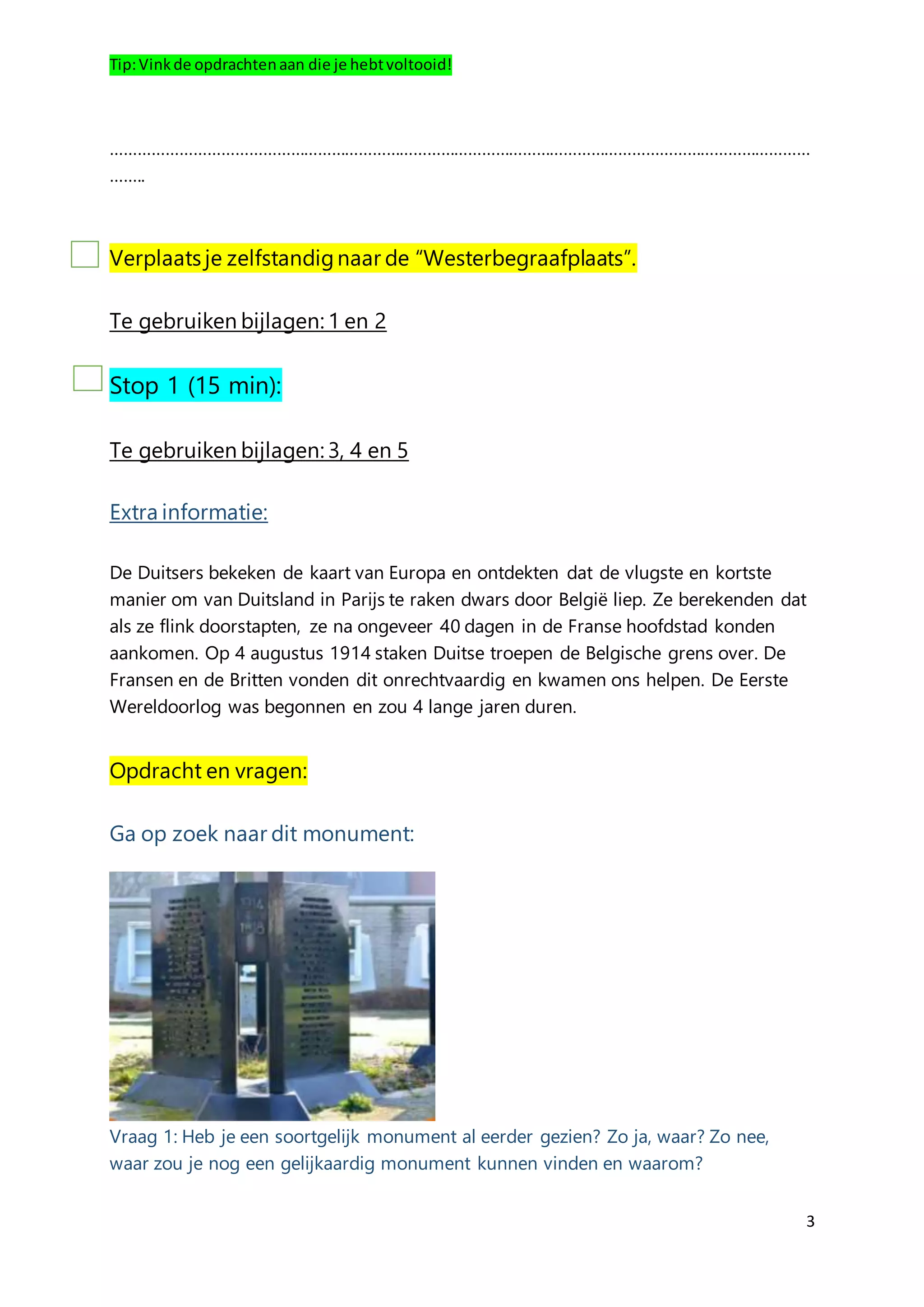 Werkblad leerwandeling | DOCX