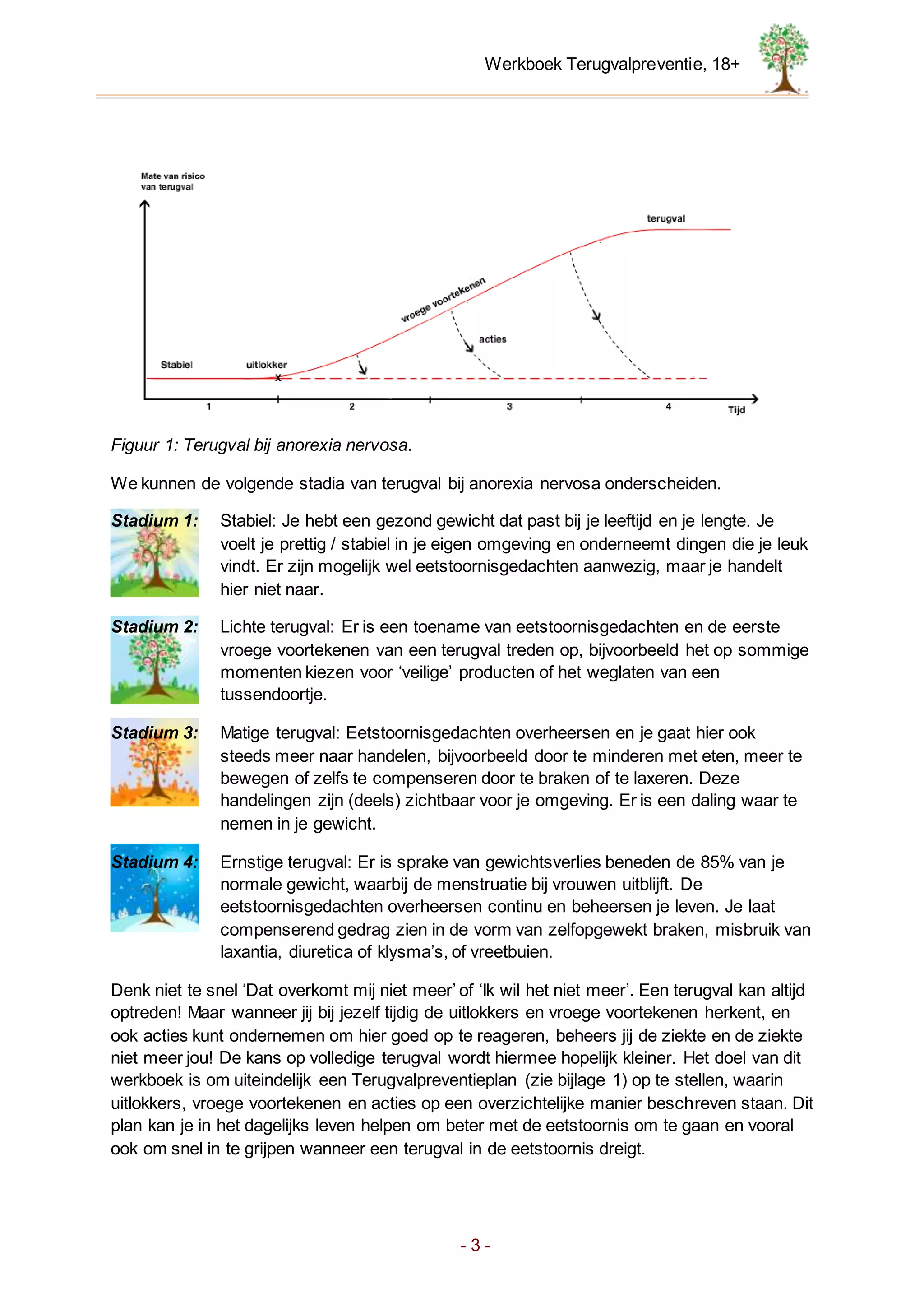 Werkboek terugvalpreventie 18+ | DOCX