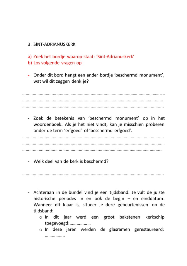 Werkbundel kerk | DOCX | Christianity | Religion & Spirituality