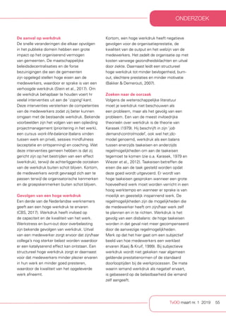 Werkdruk onder de loep: Van algemene aanpak naar gerichte interventies | PDF