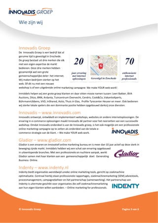 Stagelopen en afstuderen bij innovadis groep | PDF