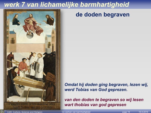 De Werken van Barmhartigheid | PDF | Christianity | Religion & Spirituality