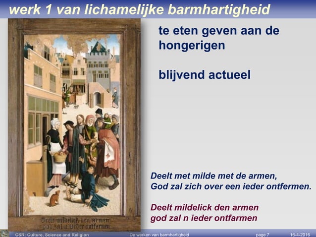De Werken van Barmhartigheid | PDF | Christianity | Religion & Spirituality