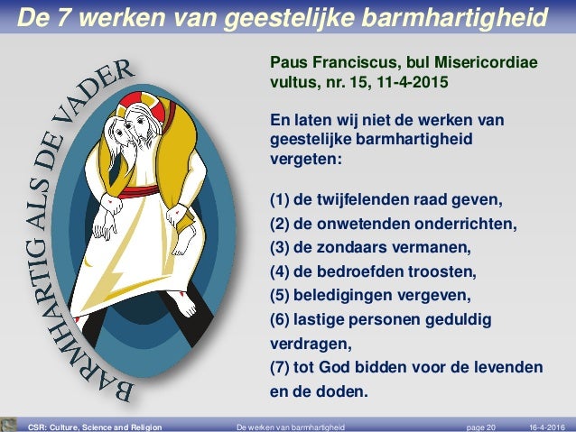 De Werken van Barmhartigheid