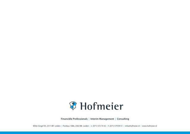 WKR volgens Hofmeier | PPT