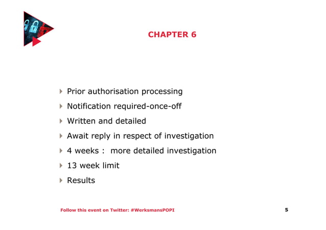 Werksmans presentations on popi | PDF