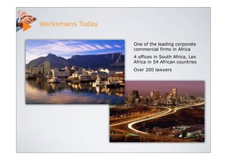 Capitalising on Offshore Investment Funds: Shayne Krige, Werksmans ...