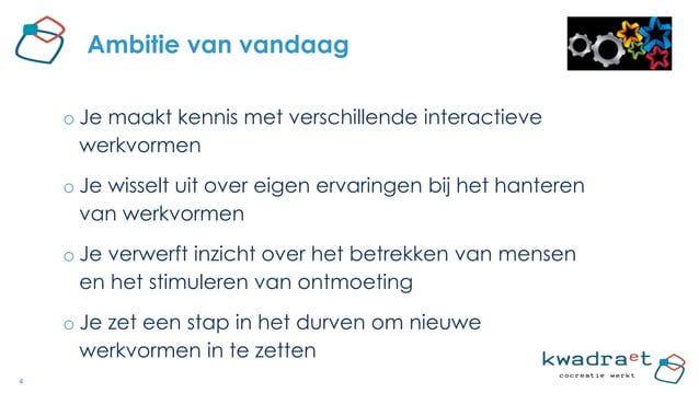 Werkvormen | PPT