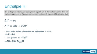 Werkzitting 10 thermodynamica 2 | PDF