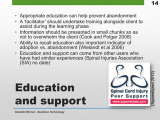 Using the HAAT model to select an appropriate ECU for your client | PPT