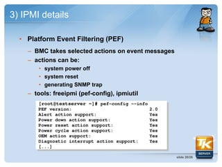 OSDC 2010 | The Power of IPMI by Werner Fischer | PDF