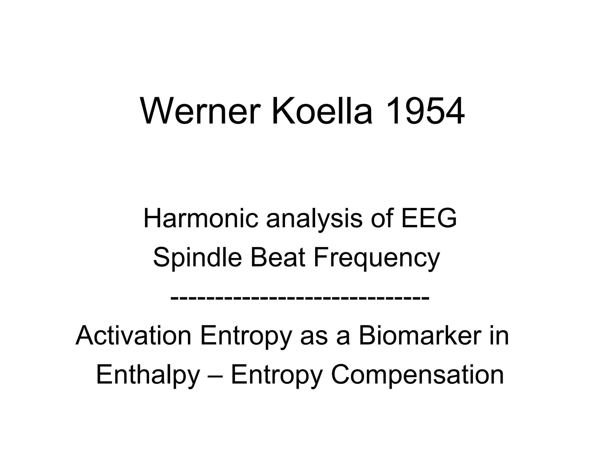 Werner koella 1954 | PPT