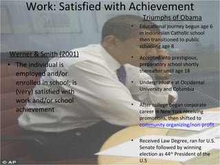 Barack Obama Adulthood