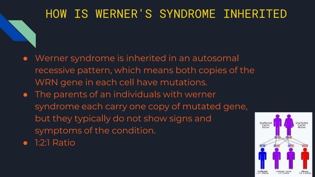 Werner's syndrome | PPT