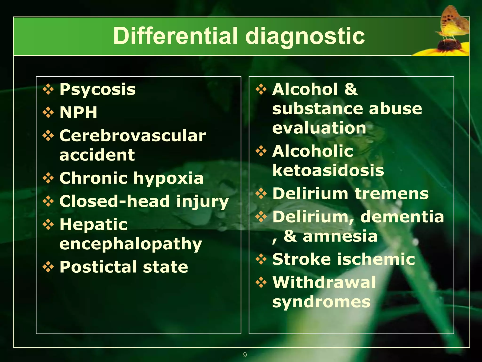 Wernicke encephalopathy | PPTX
