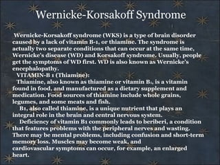 Wernicke korsakoff's syndrome | PDF
