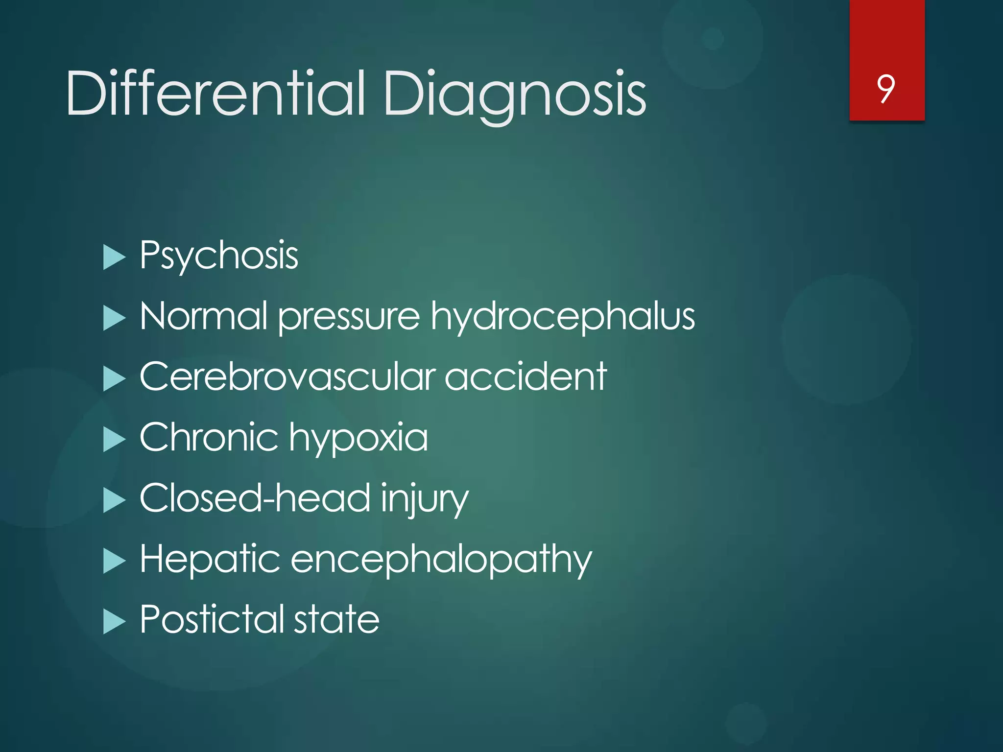Wernicke’s encephalopathy | PPTX