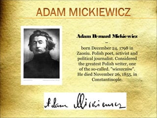 Weronika Sekuła 2b - Famous Polish people | PPT